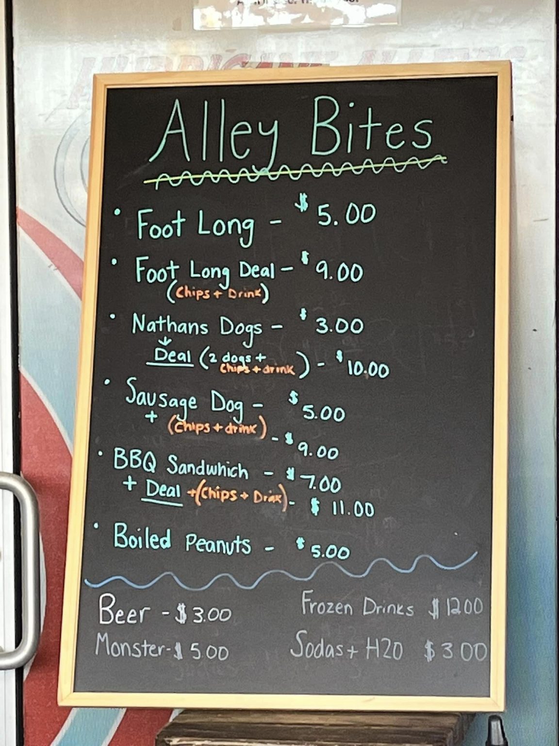 Discover Alley Bites at Hurricane Alley's in Carolina Beach, NC